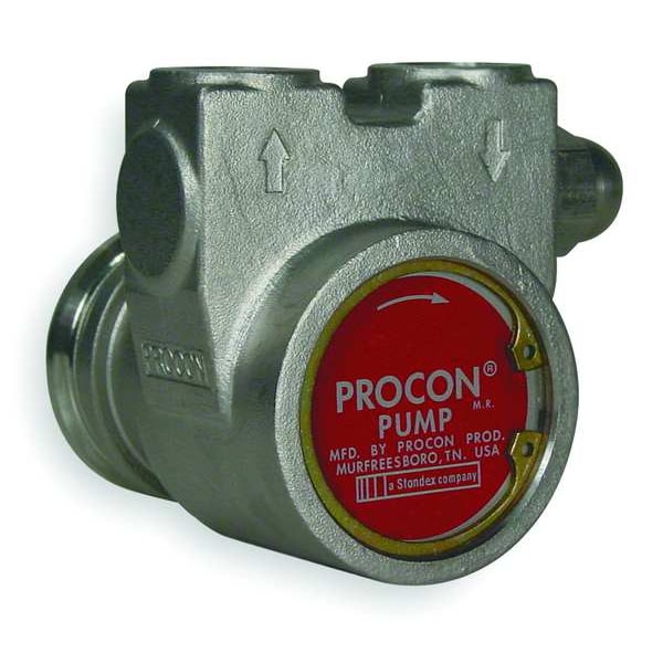 Procon Pump, Rotary Vane, SS, Max. Flow (GPH): 112 113A100F31BA 250 | Zoro