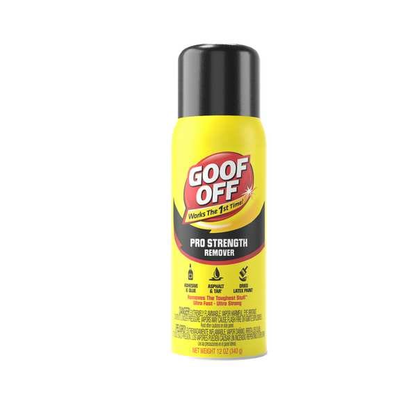 Goof Off Adhesive Remover, 12 oz Aerosol Can, Ready to Use FG658 | Zoro