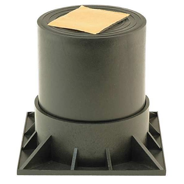 Diversitech Heat Pump Riser, Two Piece, 6 In, Black HPR-6-2PG | Zoro