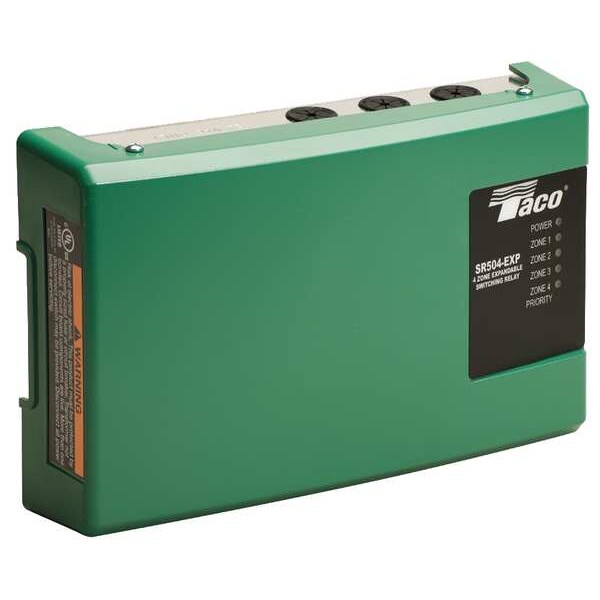 Taco Zoning Control, 4 Zone, Expandable SR504-EXP-4 | Zoro
