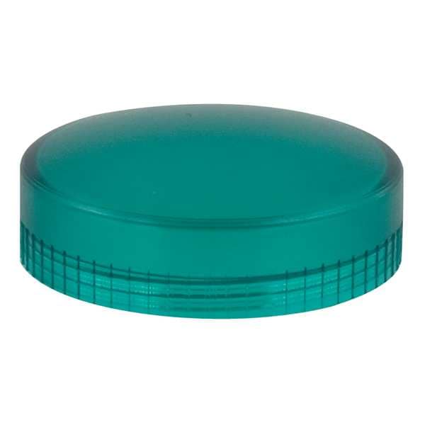 Schneider Electric Pilot Light Lens, 22mm, Green ZBV013 | Zoro