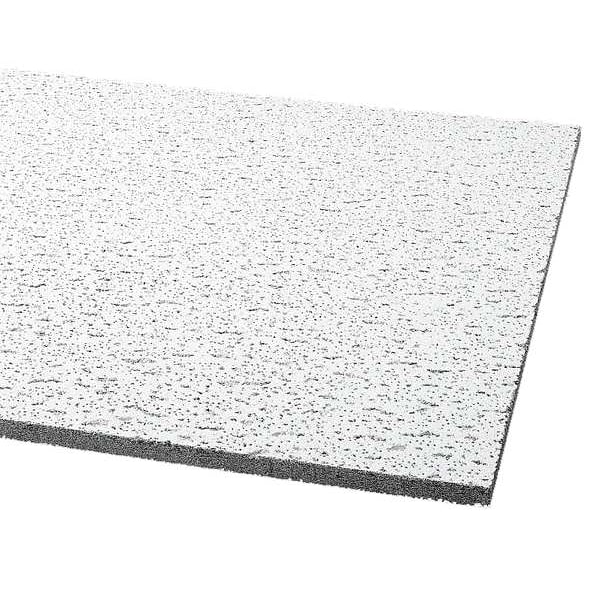 Armstrong Fissured FG Acoustical Ceiling Tile, 24 in W x 48 in L, 8 PK ...