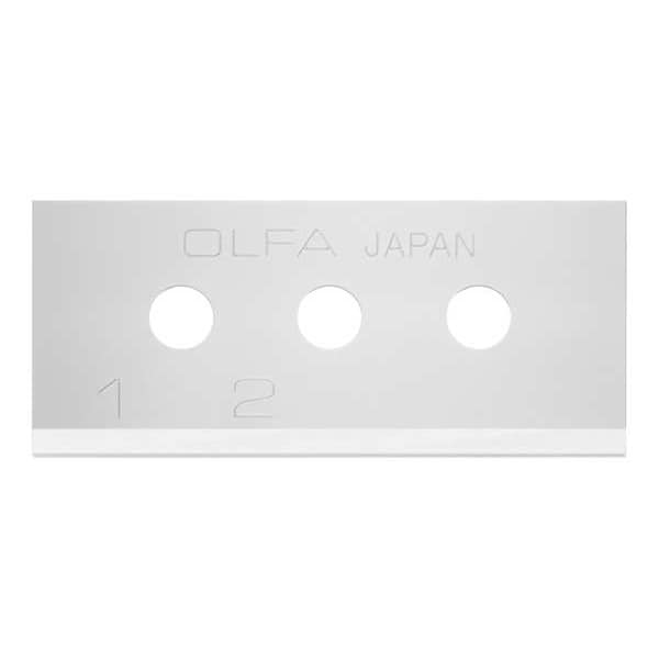 Olfa Single Edge Utility Blade, 17.8mm W, PK10 SKB-10/10B | Zoro