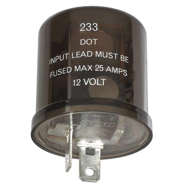 Eaton Bussmann Flasher, 20A, 3 Terminals, 12VDC NO. 233 | Zoro