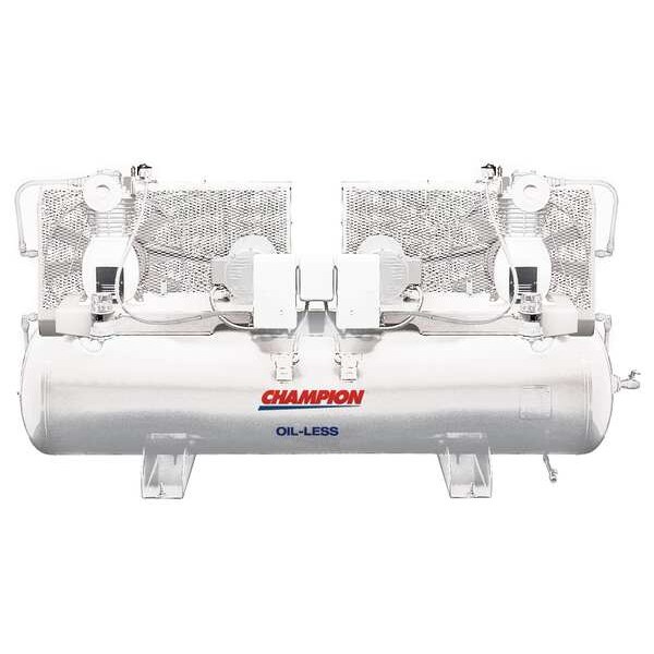 Champion Electric Air Compressor, Oil-less, 1 HP CHDMOA06 | Zoro