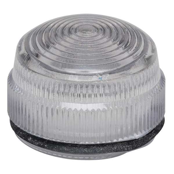 Ge Pilot Light Lens, 30mm, Red CR104PXL01R | Zoro