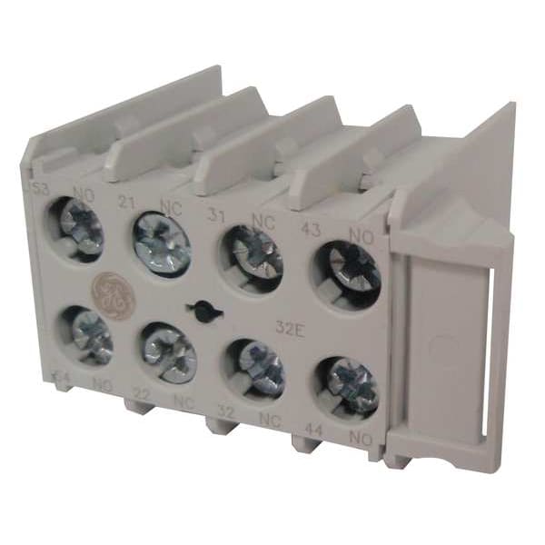 Abb Aux Contact Block, 2NO-2NC, Front Mtg MACN4-22-AT | Zoro