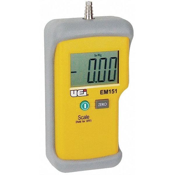 Uei Test Instruments Single Input Digital Manometer EM151 | Zoro