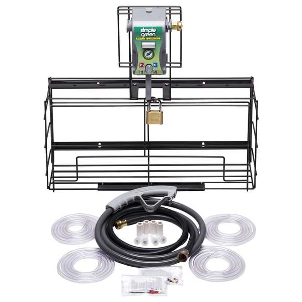 Simple Green Wire Rack, Black, Stl, Holds 1 gal. Cntnrs 0800000113393 ...