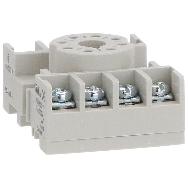Schneider Electric Relay Socket, 15 A, DIN-Rail Socket Mounting, 8 Pins ...