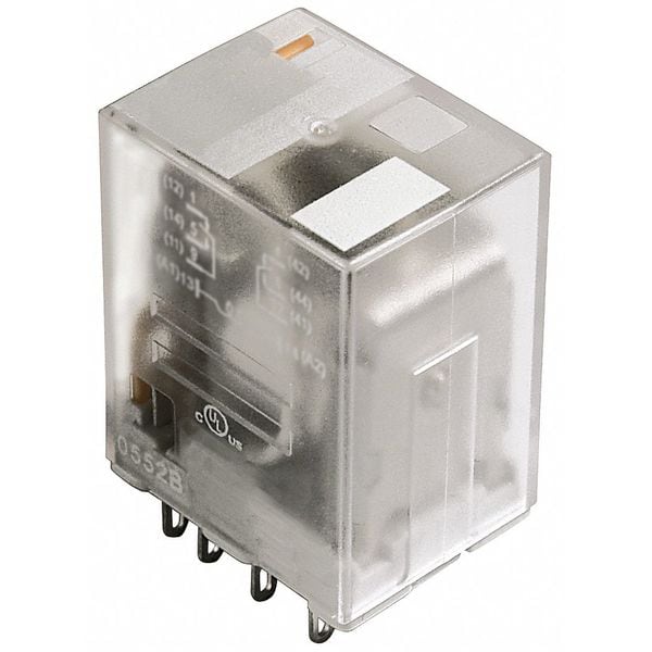 Schneider Electric Plug-In Relay, 120VAC Coil Volts, Square, 8 Pin ...