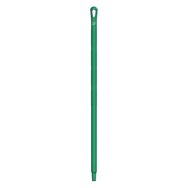 Vikan Color Coded Handle, 1 1/4 in Dia, Green, Polypropylene 29682 | Zoro