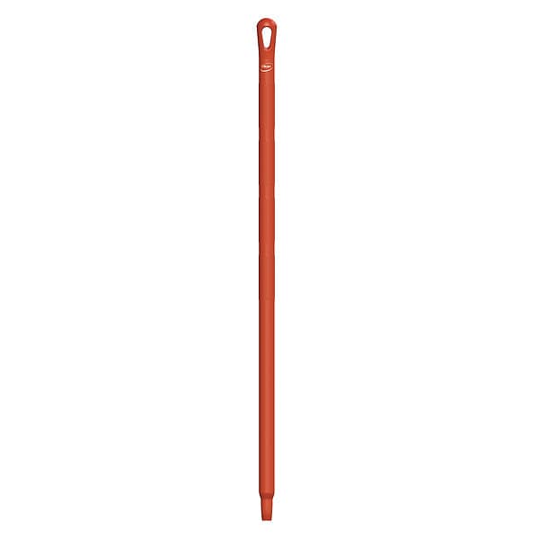 Vikan Color Coded Handle, 1 1/4 in Dia, Red, Polypropylene 29684 | Zoro