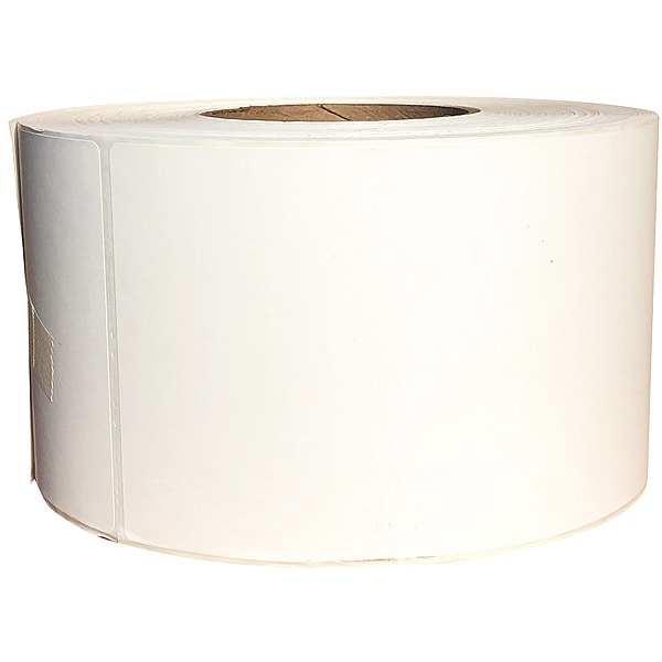 Zoro Select Barcode Printer Label, 4" W, 12" H, White 60DX77 | Zoro