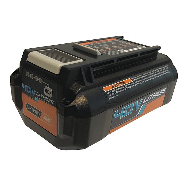 Jlg Battery, 4.0Ah, 40V, Lithium Ion FT40VEXTBAT | Zoro