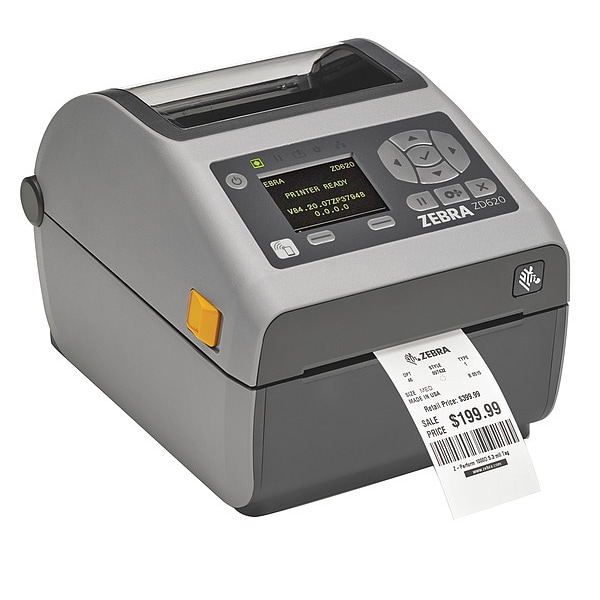 Zebra Technologies Performance Desktop Printer, 203 dpi ZD62043 ...