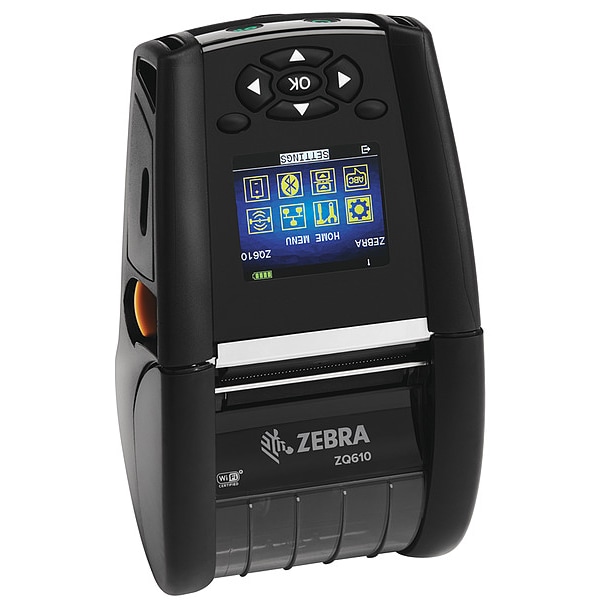 Zebra Technologies Mobile Printer, 203 dpi, ZQ600 Series ZQ61-AUWA004 ...