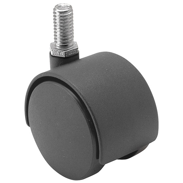 Shepherd Hardware 60mm Non-Marking Nylon Swivel Caster, No Brake, Loads ...