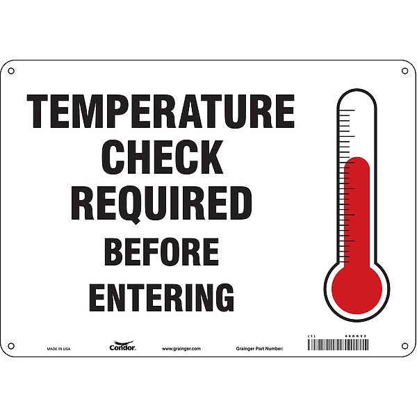 Condor Safety Sign, 60GK23 60GK23 | Zoro