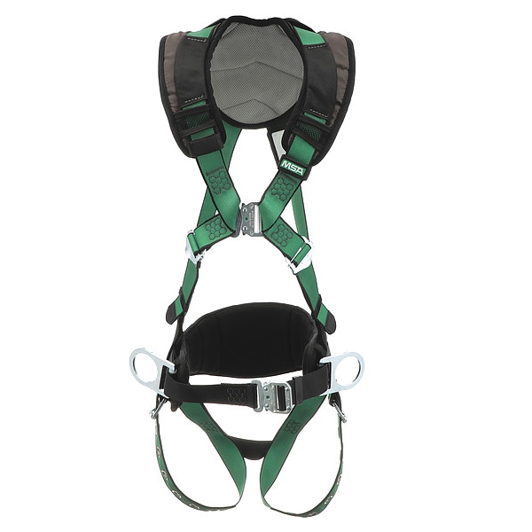 Msa Safety V-FORM+(TM) Safety Harness Fall Protection Harness, M/L, 310 ...