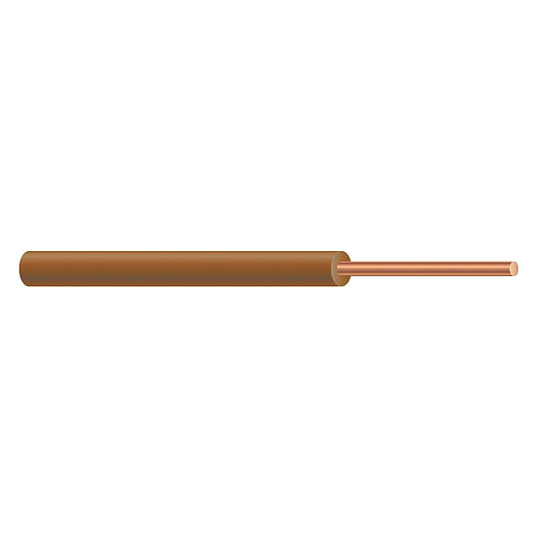 Southwire Underground Feeder Cable, UF-B, 12 AWG, 1, Brown, Solid, 500 ...
