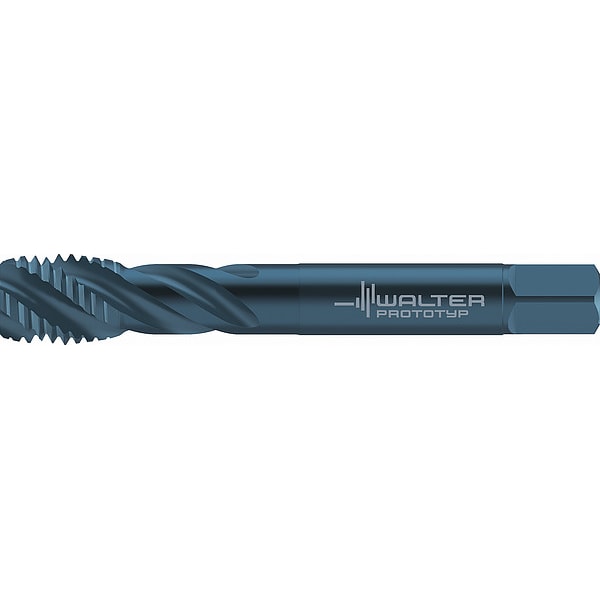 Walter Spiral Flute Tap, 3/4"-10, Modified Bottoming, 4 Flutes 7557043 ...