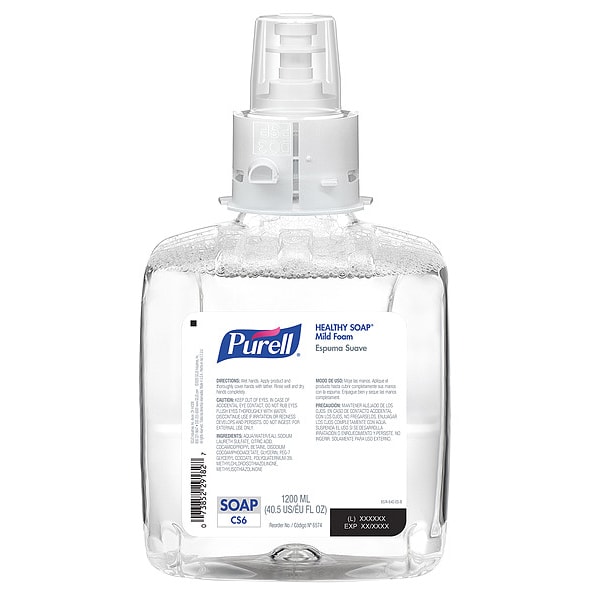 Purell 1,200 mL Foam Hand Soap Box 6574-02 | Zoro