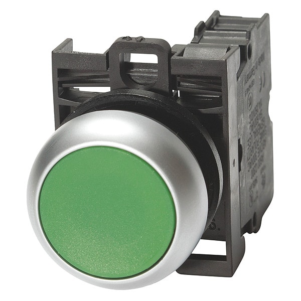 Eaton ExtendPushButtonOperator, NonIllum, Green M22-D-G-K10 | Zoro