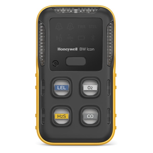Honeywell BW Icon Multi-Gas Detector, IP66/IP68, Audible, Vibrating ...