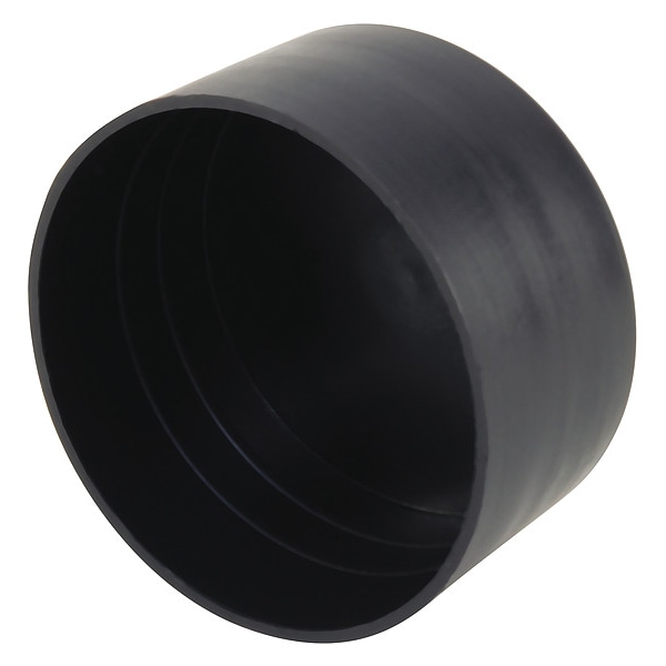 Caplugs Thread Protector Cap, Black, Low-Density Polyethylene 4000 PK ...