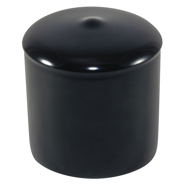 Caplugs Vinyl Cap with Flange, Black, Vinyl 160 PK VCF-1375-16 99190330 ...