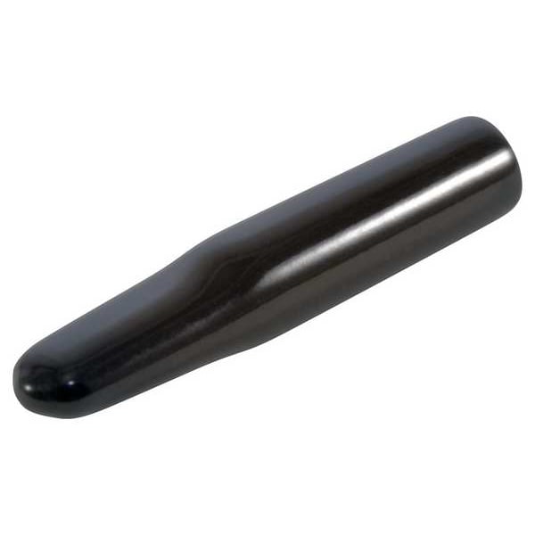 Caplugs Vinyl Flat Pull-Tab Cap, Black Vinyl, Caplugs Standard Black ...