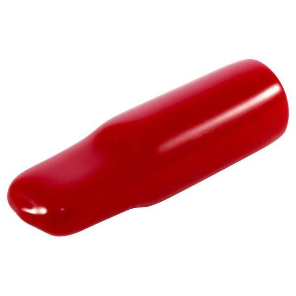 Caplugs Vinyl Flat Pull-Tab Cap, Red Vinyl, Caplugs Standard Red 3000 ...