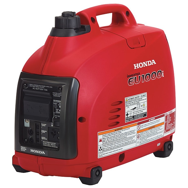 Honda Portable Generator, Gasoline, 900 W Rated, 1,000 W Surge, Recoil ...