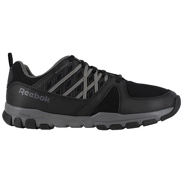 Reebok Athletic Shoe, M, 4, Black RB4015 | Zoro