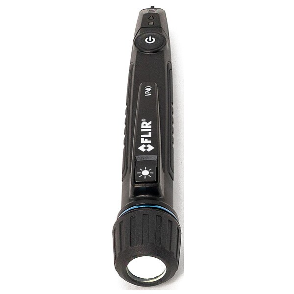 Flir Non-Contact Voltage Detector and Flashlight, 90 to 1000V AC, 6 3/ ...