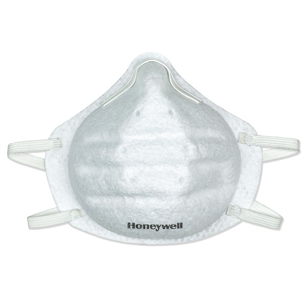 Honeywell Disposable Respirators, N95, Molded, Dual, Non-Adjustable ...