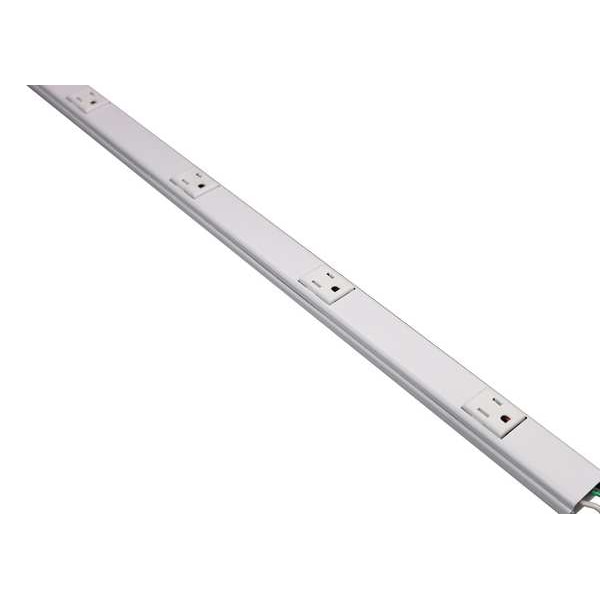 Wiremold TR Plugmold, 3 ft., White WH20GB306TR | Zoro