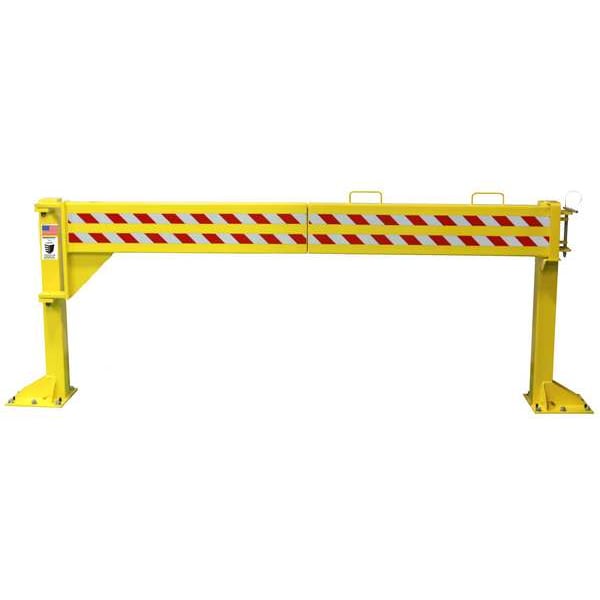 Defender Gate Safety Gate, Manual, Steel, 10 ft Gate W DG10-8-LH | Zoro