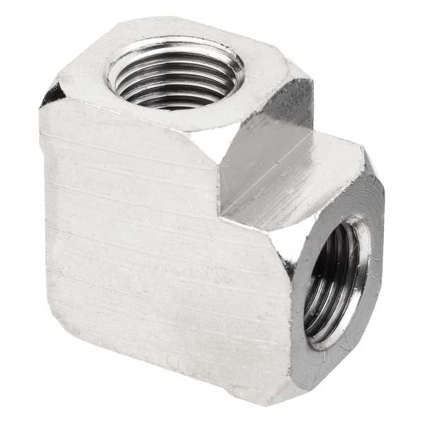 Zoro Select 90 Degrees Elbow Brass Brass Class 1000 Pipe Fittings, 1/4 ...