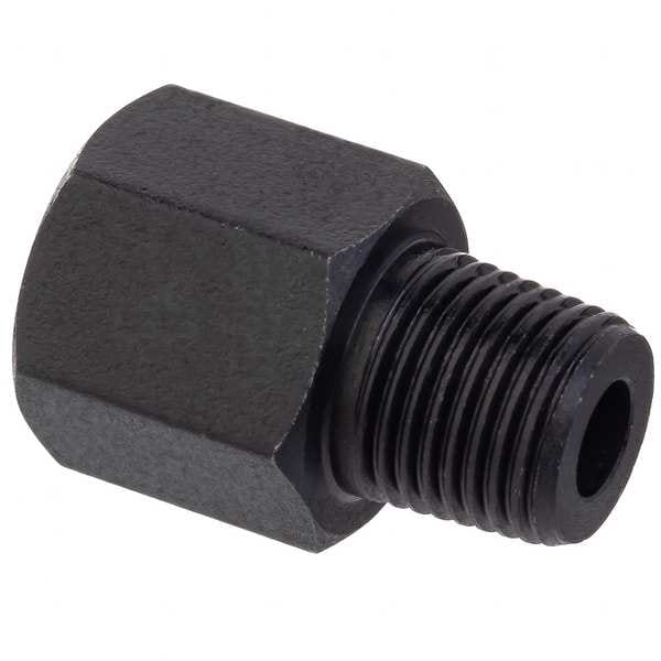 Zoro Select Straight Adapter Brass Brass Class 1000 Pipe Fittings, 1/2 ...