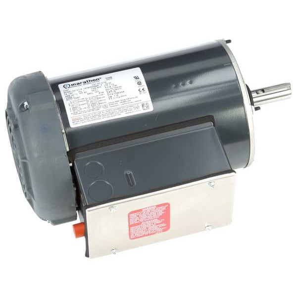 Marathon Motors Farm Duty Motor, Capacitor-Start/Run, 1 1/2 HP, 115/208 ...