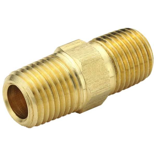 1/8 Npt Brass Nipple | Zoro.com