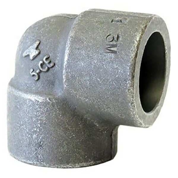 Anvil 90 Degree Elbow 90 Degree Elbow, 3/4" Pipe, Socket Weld, Black ...