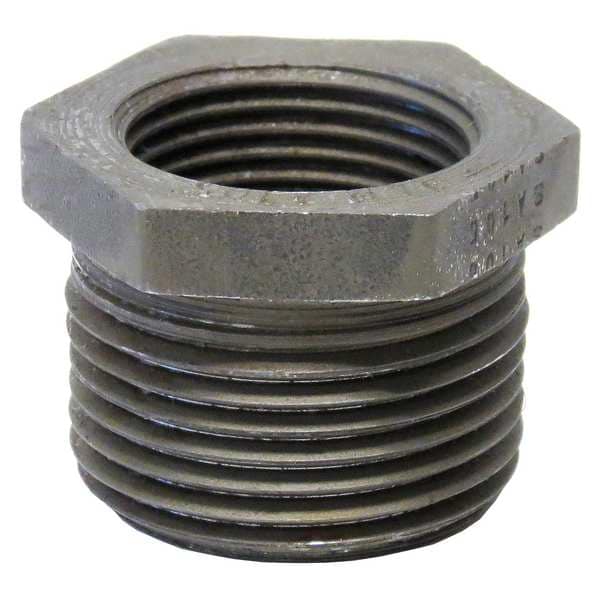 Anvil Hex Bushing Bushing, 3" x 3/4" Pipe, FNPT x MNPT, Forged Steel ...