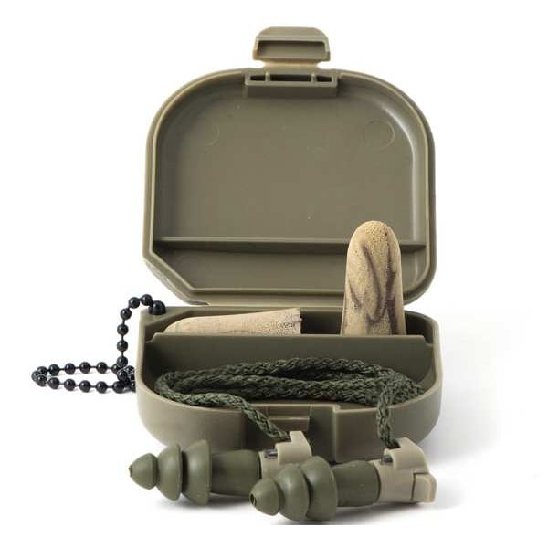 Moldex BattlePlugs(R) Reusable Foam Ear Plugs, Flanged Shape, 33 dB ...