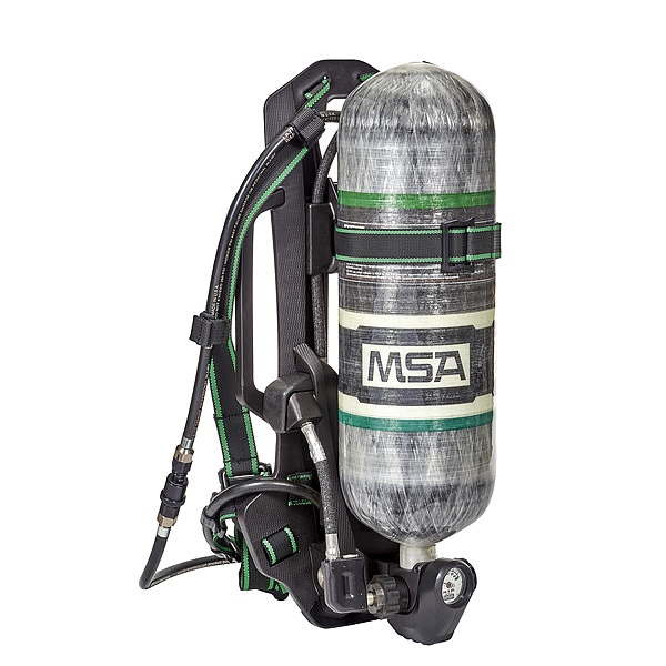 Msa Safety Industrial SCBA, G1, Aluminum, 2,216 psi, 30 min, Includes ...