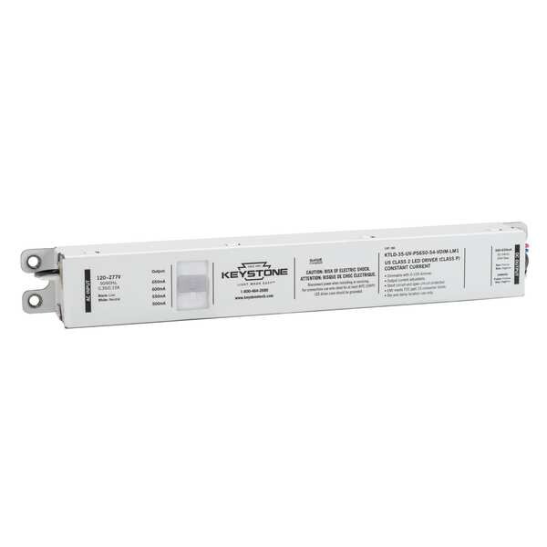 Keystone LED Driver, 0-10V, 16-7/8 in - L, 1PK KTLD-85-UV-SC2600-56-VDIM-U4-CP | Zoro