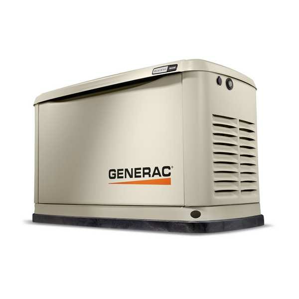 GENERAC 18kW LP/17kW NG Standby Generator, Single phase, Liquid Propane ...