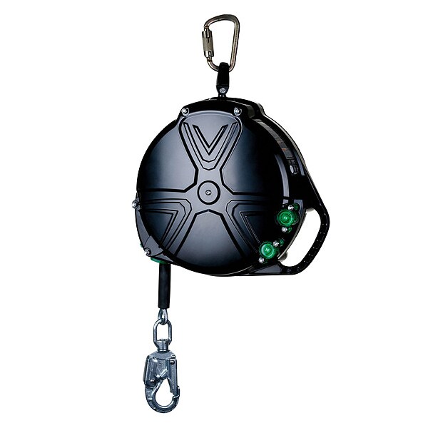 Msa Safety Self-Retracting Lifelines, 400 lb Weight Capacity, Black ...